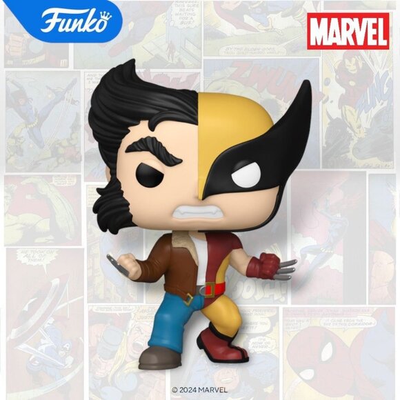 Funko | Toys | Funko Pop Marvel Split Logan Wolverine Figure 433 | Poshmark